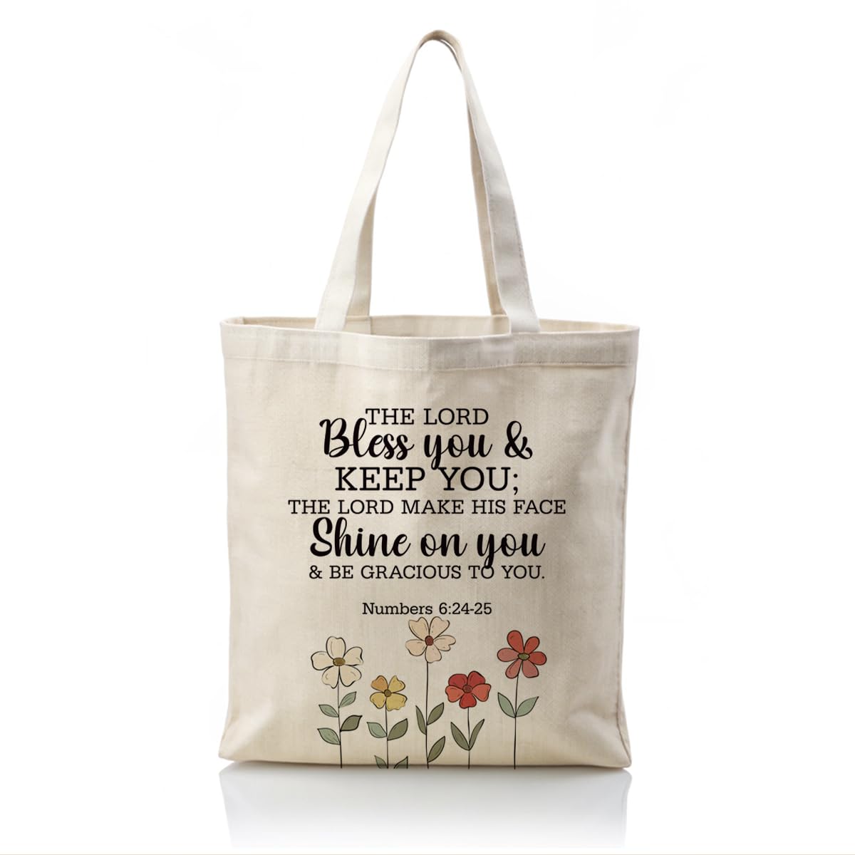 Amazon.com: WDSXWH Christian Canvas Totes, Religious Bag, The Lord ...