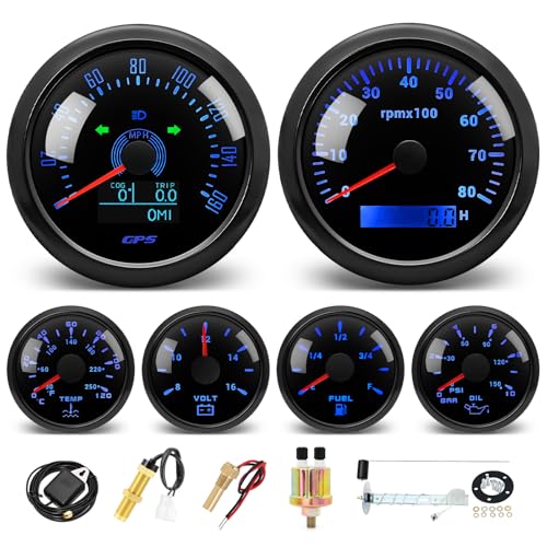 Amazon Best Sellers: Best Automotive Gauge Sets