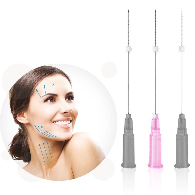 NW Pdo Threads Face Lift Mono Sharp Mono ScrewType Corea Labios Lisos de larga duración Hilos de ...