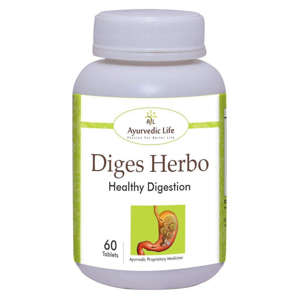 Buy Ayurvedic Life Diges Herbo Tablets, Support Healthy Digestion, 60 ...