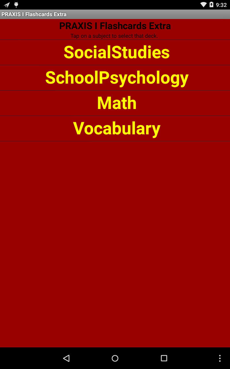 PRAXIS I Flashcards Extra - App on Amazon Appstore