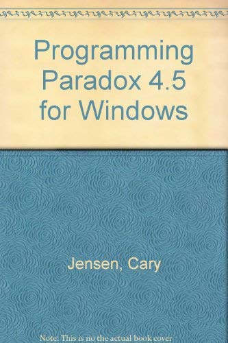 Programming Paradox 4.5 for Windows: Buy Online at Best Price in Egypt ...