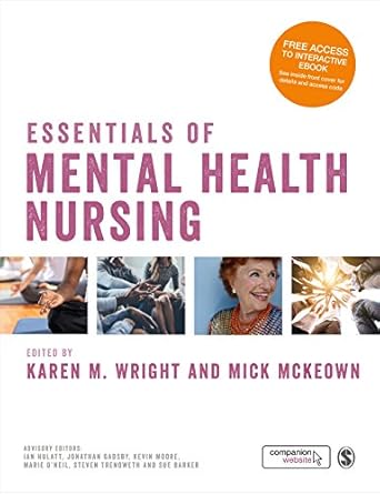 Essentials of Mental Health Nursing eBook : Wright, Karen M., McKeown ...