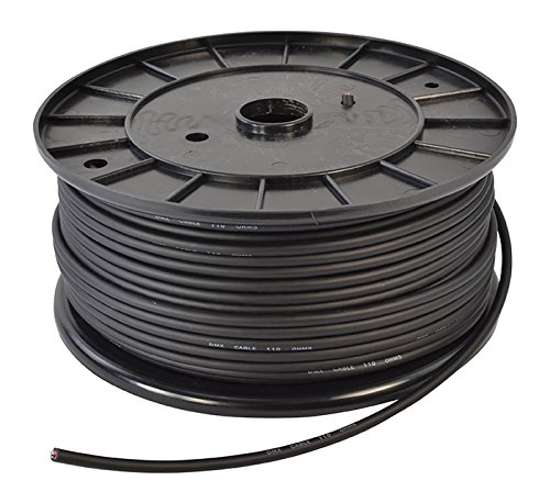 DMX Cable on Drum - 100m Roll Dual Inner Core : Amazon.co.uk: Musical ...