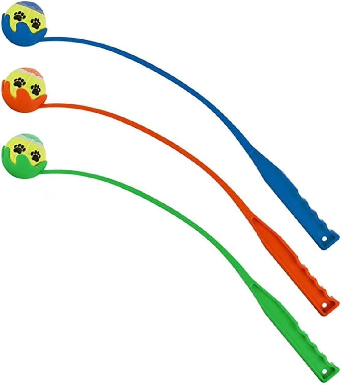 DIOXSTAR Dog Toy Ball Launcher, Ergonomic Design, Long-Range Throwing ...