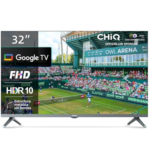 CHiQ L32H8CG Opiniones » Smart TV 32 Pulgadas, FHD