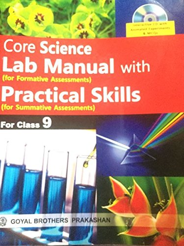 Core science lab manual with practical skills for class 9 (including CD ...