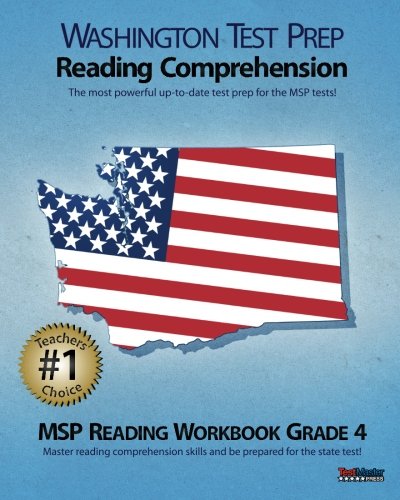 Washington Test Prep Reading Comprehension Msp Reading Workbook Grade 4 ...