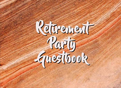 Amazon.com: Retirement Party Guestbook: Chic Retirement Signature Book ...