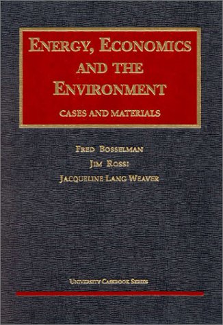 Amazon.com: Energy, Economics and the Environment Cases and Materials ...