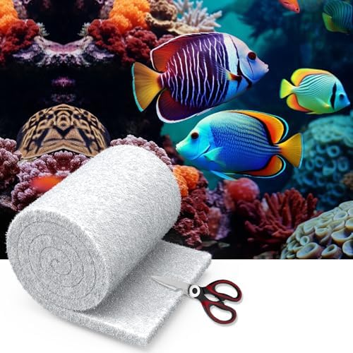 Amazon.com : MAXTBEE Aquarium Filter Media Floss, 12” x 144" Cut to Fit ...