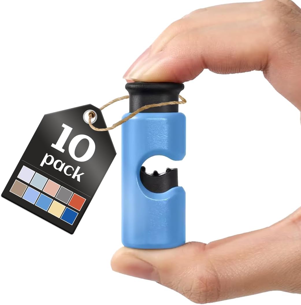 Amazon.com: 100 Pieces Reusable Blue Plastic Bread Clips Keep Your Food ...