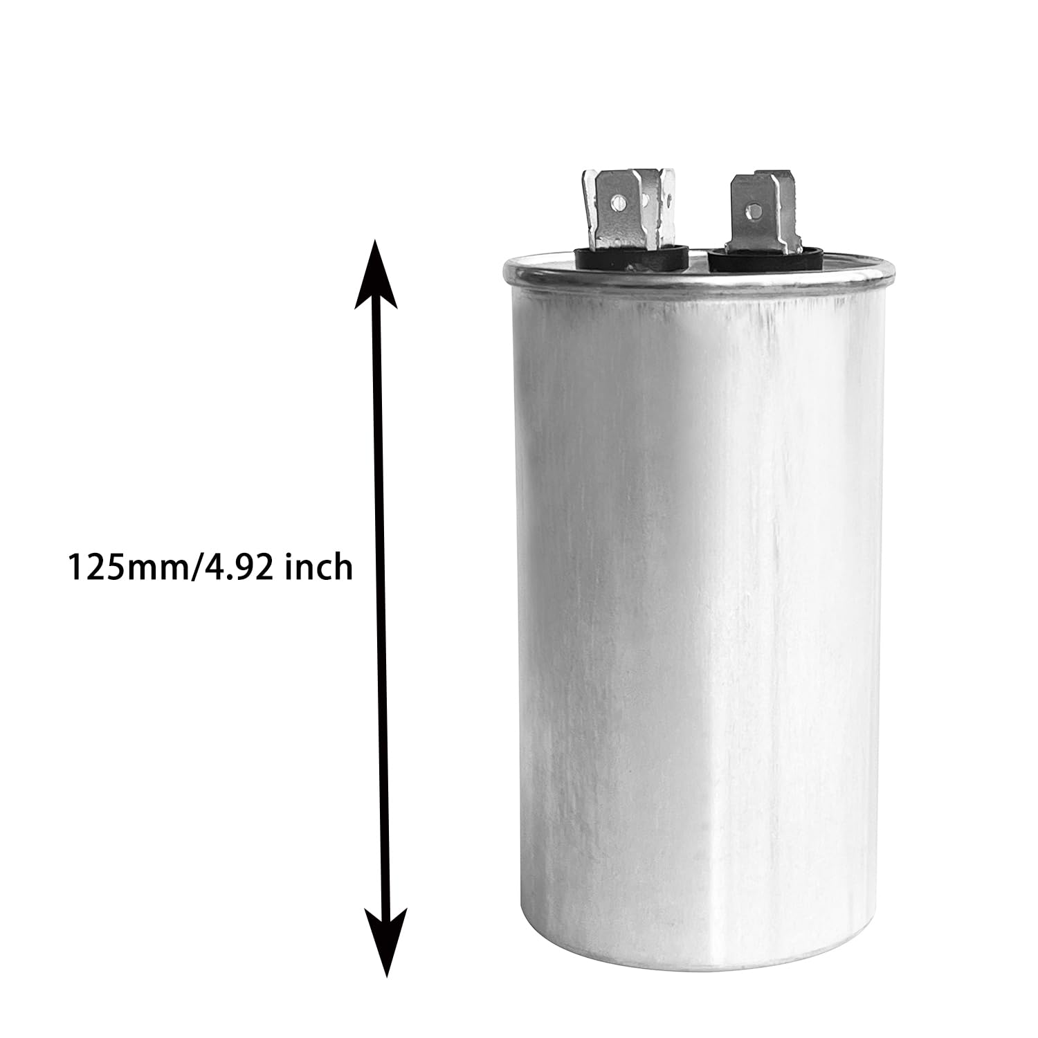Snapklik.com : 45 uF 45 MFD 370V Or 440V Dual Run Start Round AC ...