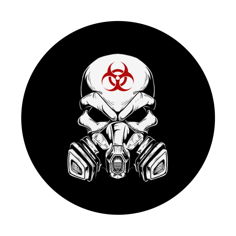 Black Ops Skull Gas Mask Emblem