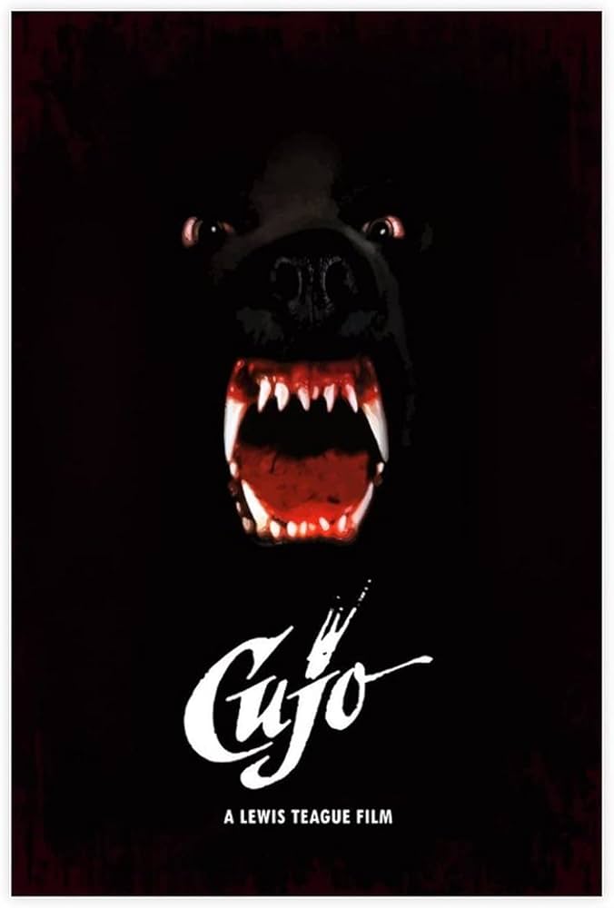 Cujo Movie Poster Cujo Movie Poster 1983 Hi Res Stock Photography And