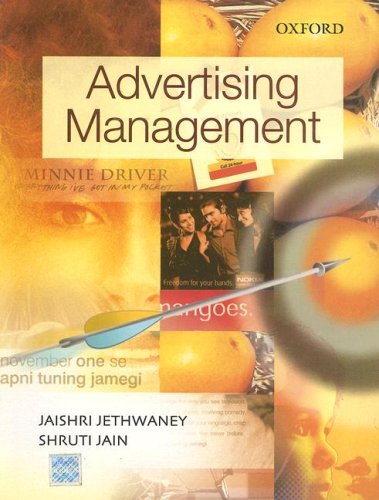 Advertising Management: Jethwaney, Jaishri, Jain, Shruti: 9780195678437 ...