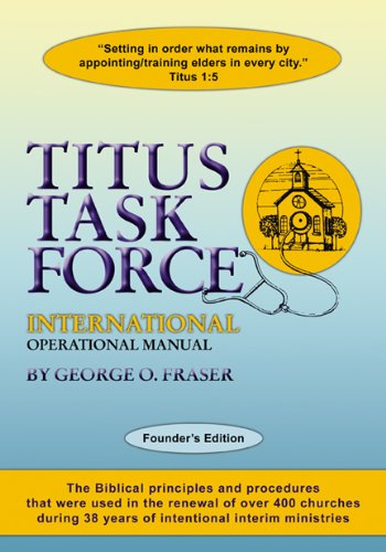 Titus Task Force Manual: Founders Edition : Fraser, George O.: Amazon ...