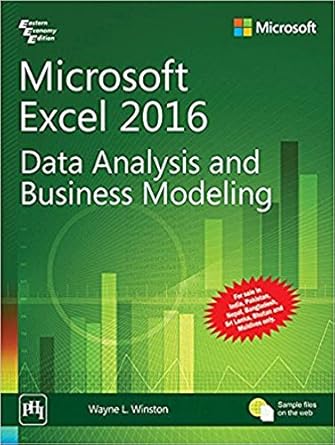 Amazon.com: Microsoft Excel 2016 : Data Analysis And Business Modeling: 1245454545458: Wayne ...