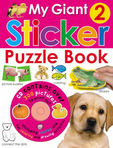 My Giant Sticker Puzzle Book (Bk. 2): Roger Priddy: 9781843325420 ...