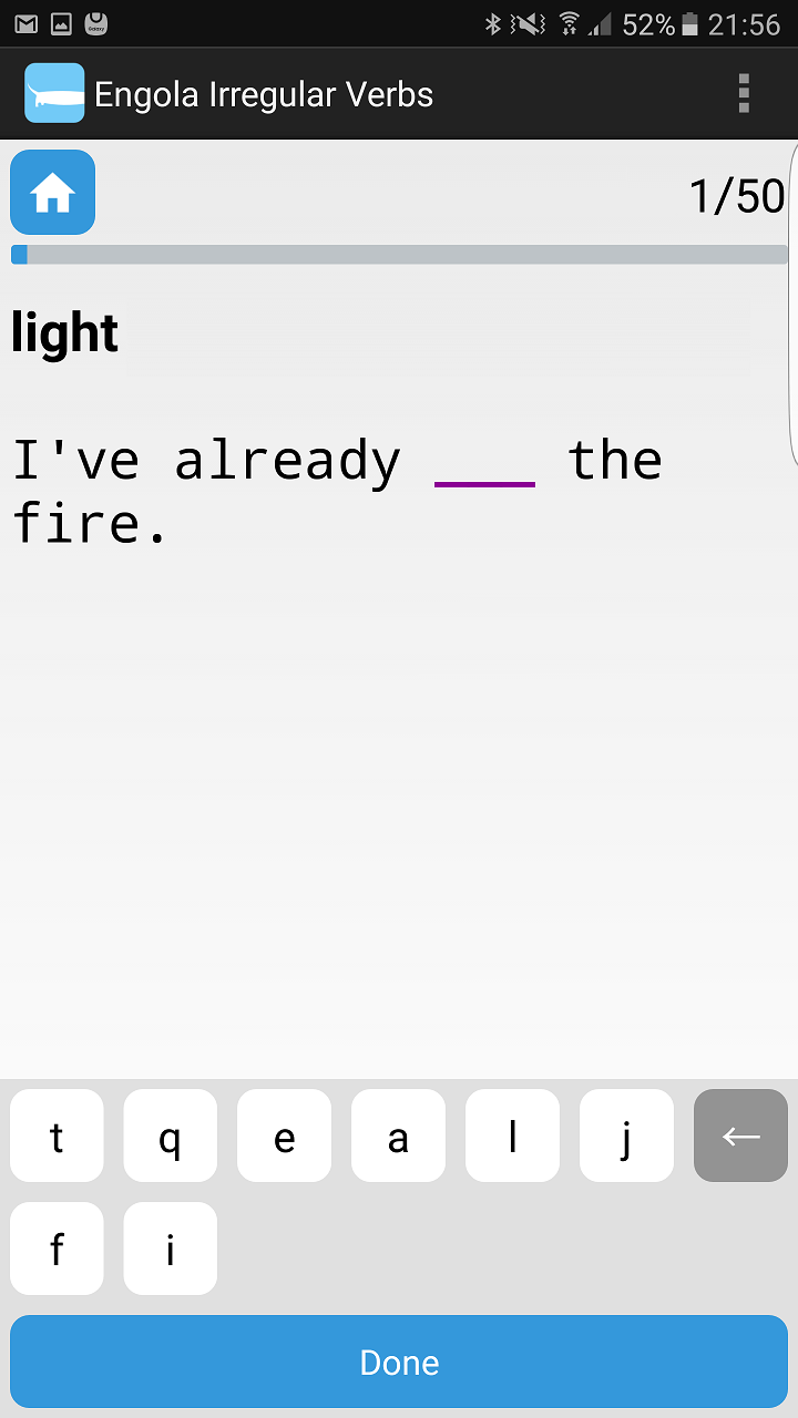 Irregular Verbs - App on Amazon Appstore