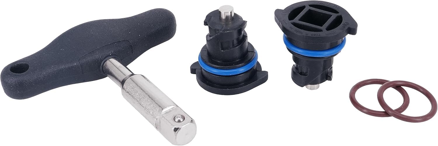 Amazon.com: Dsnaduo 2 Pcs Magnetic Oil Drain Plug with 1 Pcs ...