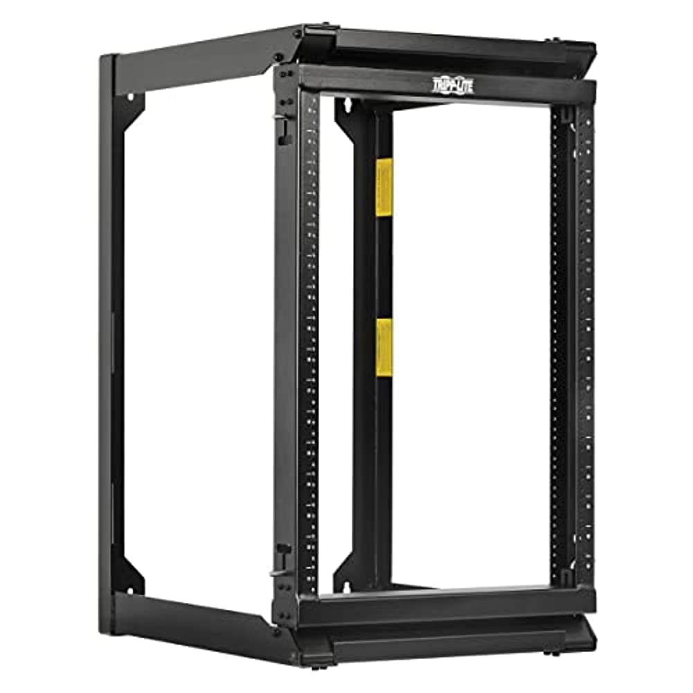 Amazon.com: Tripp Lite 16U Wall-Mount Open Frame Server Rack Enclosure ...