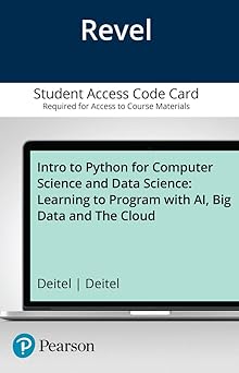 Intro to Python for Computer Science and Data Science: Learning to Program With Ai, Big Data and ...