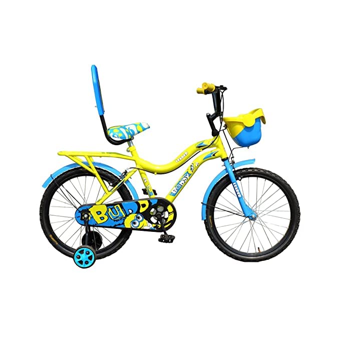 Buy Ayaan Enterprise 16T Kids Cycle with Training Wheels Yellow Easy ...