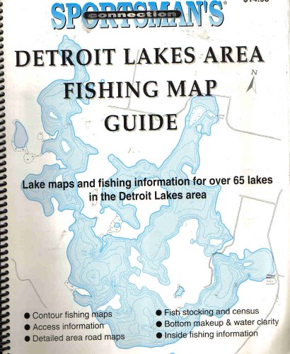 Detroit Lakes Area Fishing Map Guide : Lake Maps and Fishing ...