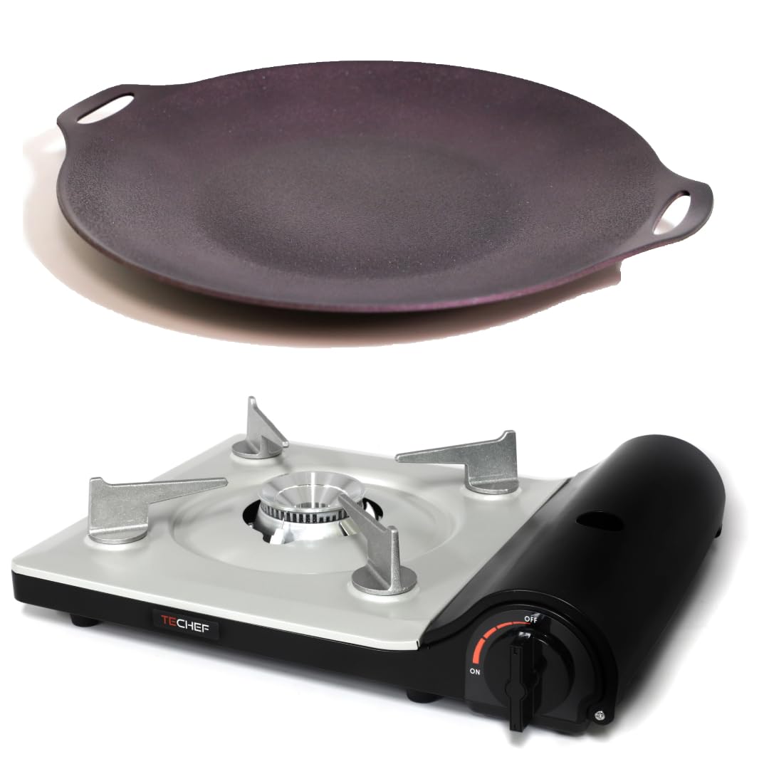Amazon.com: TECHEF - AGNI Portable Butane Gas Stove Burner with 14-inch ...