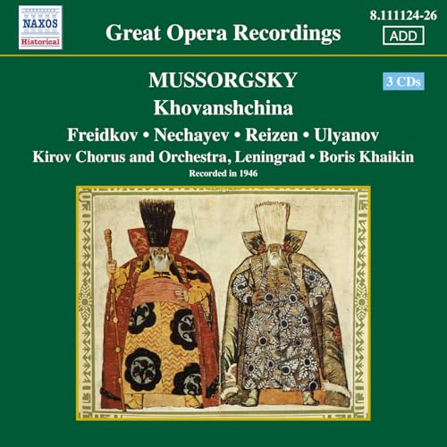 Spiele Mussorgsky: Khovanshchina (1946) von Boris Freidkov, Ivan ...
