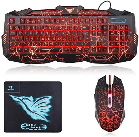 Amazon.in: Buy FRONTECH Dragon Warrior Gaming 4 in 1 Gaming Combo Set ...