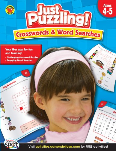 Crosswords & Word Searches, Grades K - 2 (Just Puzzling!): Brighter ...