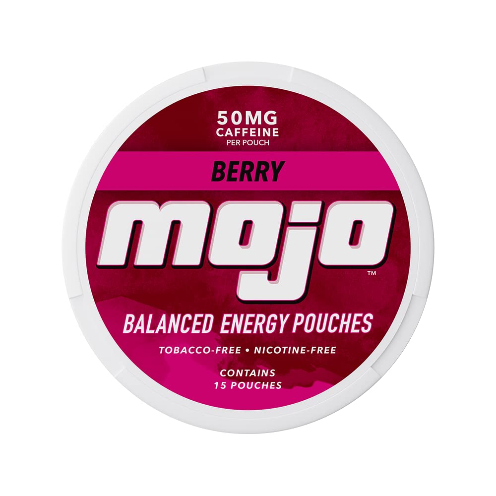 Amazon.com: Mojo Balanced Energy Pouches | Tobacco Free Nicotine Free ...