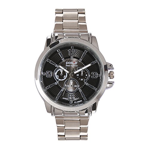 Buy Positif Decker Stainless Steel Analog Multicolored Dial Mens Watch ...