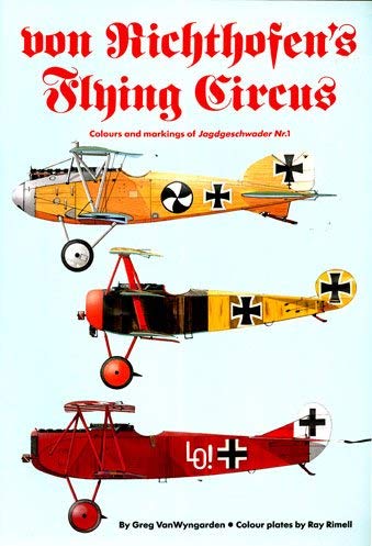 Von Richthofen's Flying Circus: Colors and Markings of Jagdgeschwader Nr. 1 | Amazon.com.br