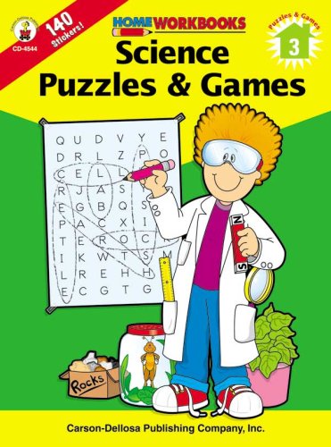 Amazon.com: Science Puzzles & Games: 9780887247422: Carson-Dellosa ...