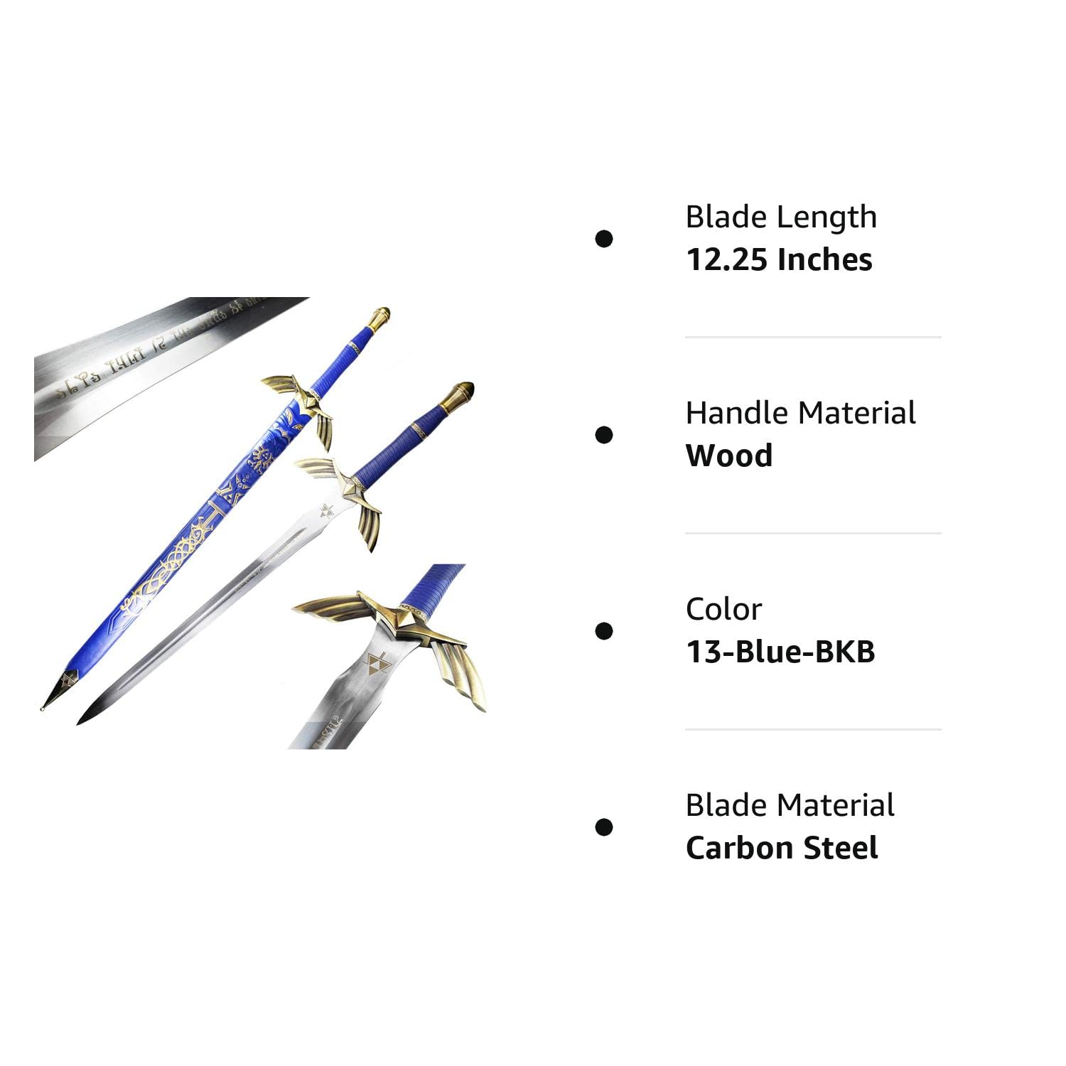 Top Swords Legend of Zelda Full Tang Master Sword SHARPENED Skyward ...