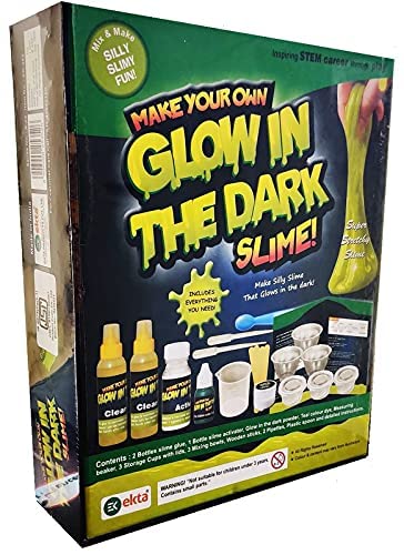 Buy MGC Ratna's Glow in The Dark Slime Lab Make Your Own Spooky Slime ...