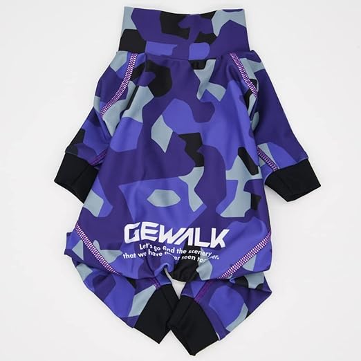 Amazon | ジウォーク GEWALK LED 523 プロテクト ストレッチ ロンパース XL号 パープル | GEWALK | シャツ・パーカー 通販