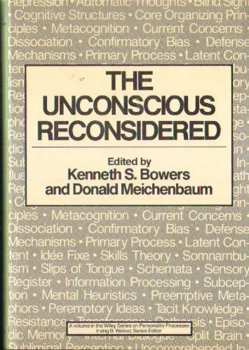 The Unconscious Reconsidered (Wiley Series on Personality Processes ...