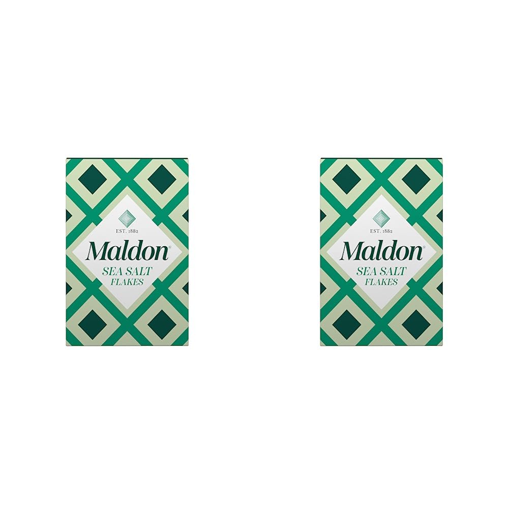 Maldon - Sea Salt Flakes, Unique Pyramid Shaped Salt Flakes, Perfect ...