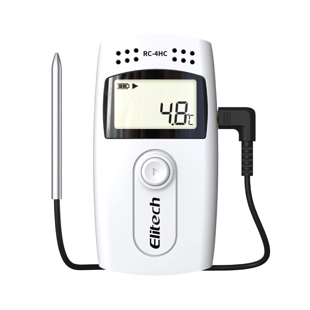 Buy Elitech RC-4HC USB Temperature and Humidity Data Logger [Pack of 20 ...