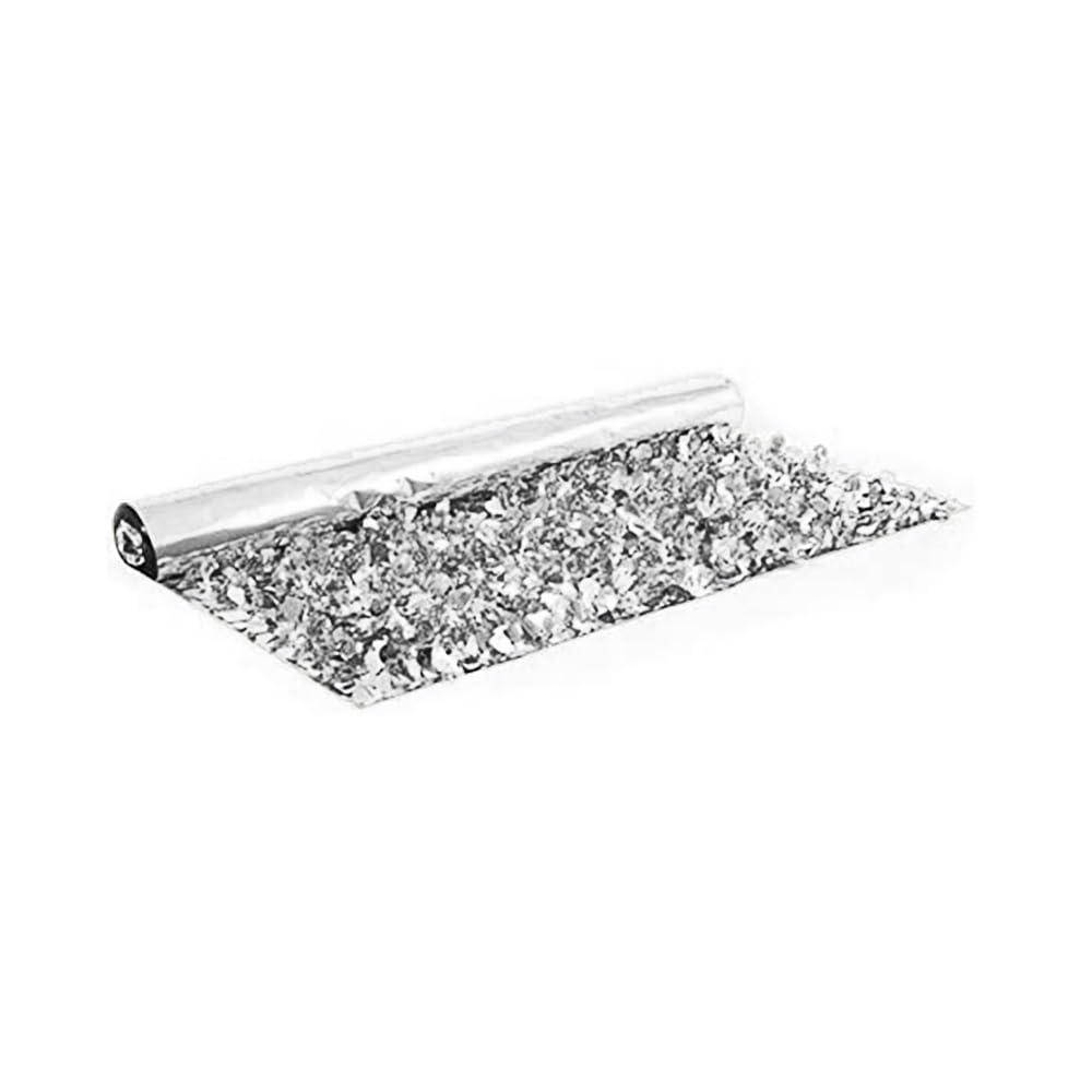 Amazon.com: Anderson's Silver Metallic Floral Sheeting, 36 Inches x 36 ...