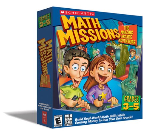 Math Missions: The Amazing Arcade Adventure Grades 3-5 - ETR Shop