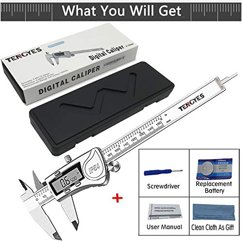 Snapklik.com : Digital Caliper Micrometer Measuring Tool - 6 Inch ...