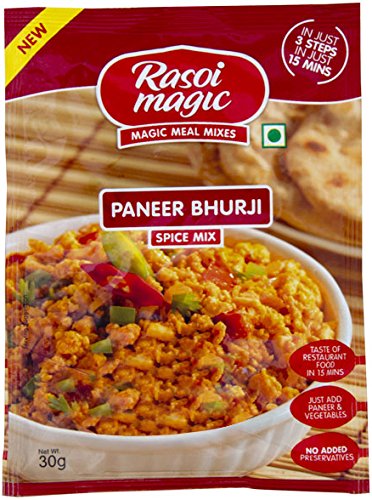 Amazon.com : Rasoi Magic Paneer Bhurji Spice Mix 25Gm (Pack Of 3 ...
