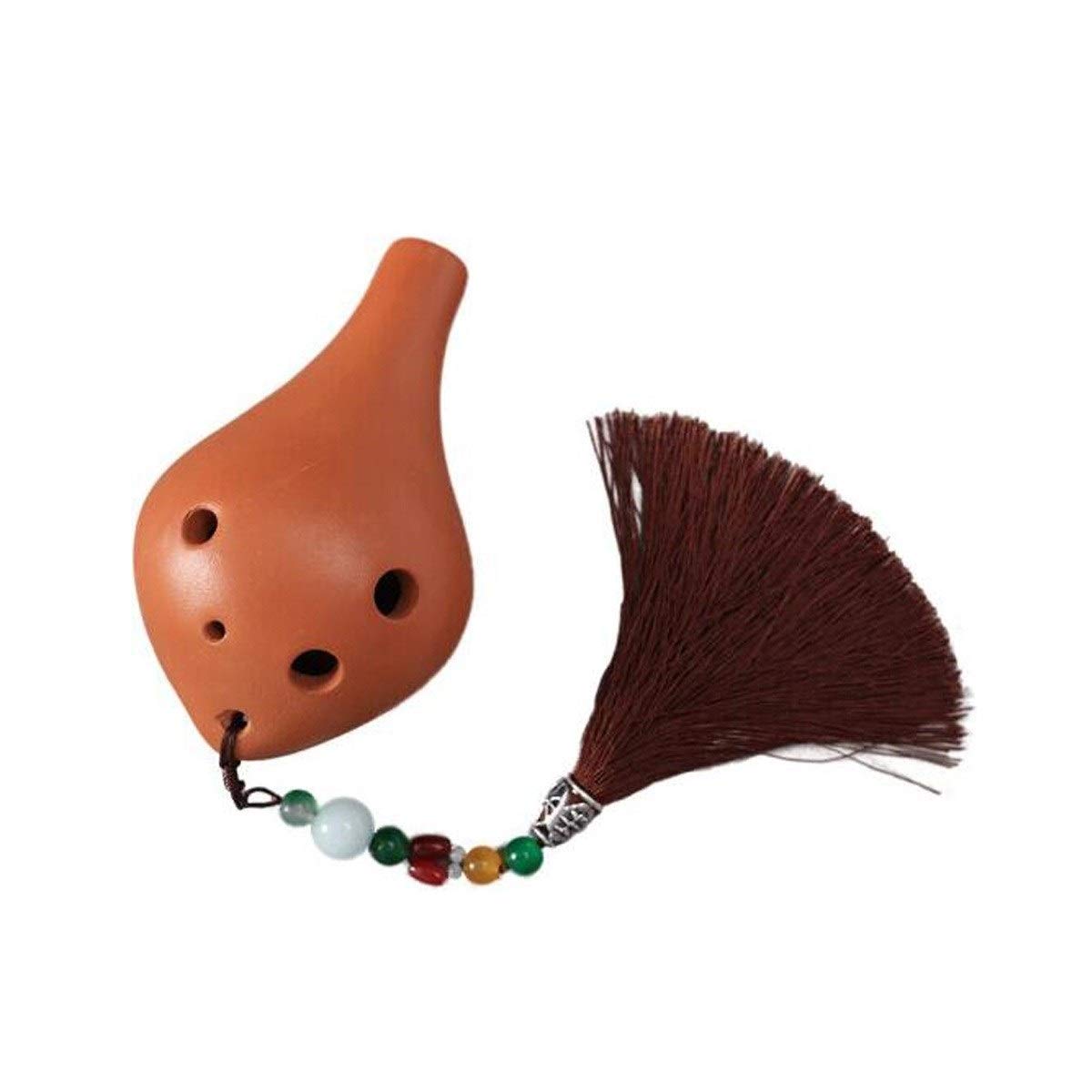 Buy SMSMD Ocarina 6 hole beginners introduction to the mid-tone C to ...