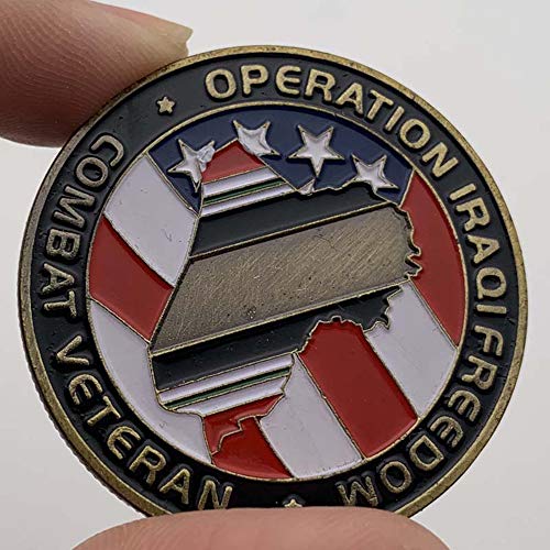OIF Veterans Military Coin Iraqi Freedom Challenge Coin – D&J ...