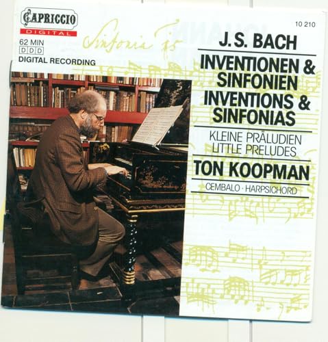Amazon.com: Bach, J.S.: 2 Part Inventions / 3 Part Inventions / 6 ...